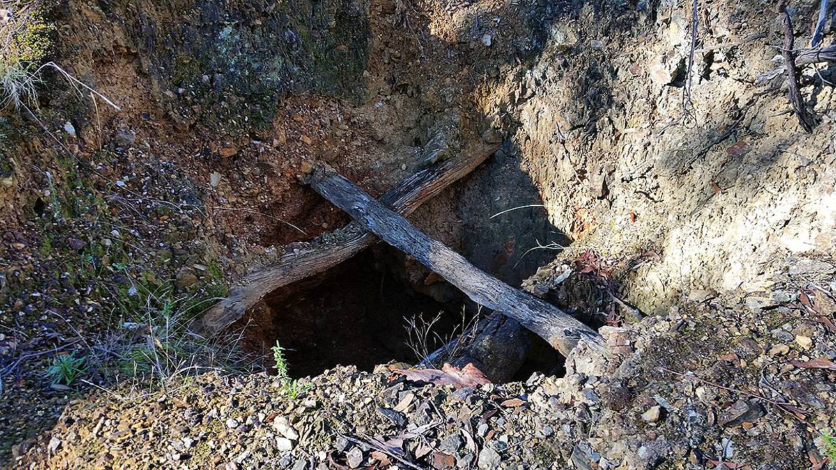 Gypsy Road Mine Shafts - Bulldog Reef | Goldfields Guide