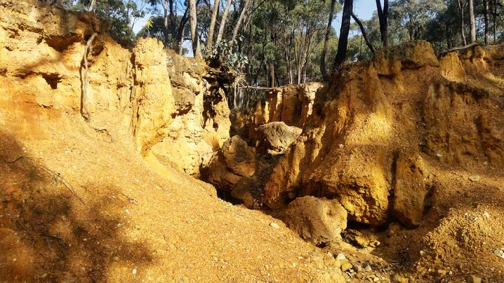Dead Dog Gully Alluvial Gold Workings | Goldfields Guide